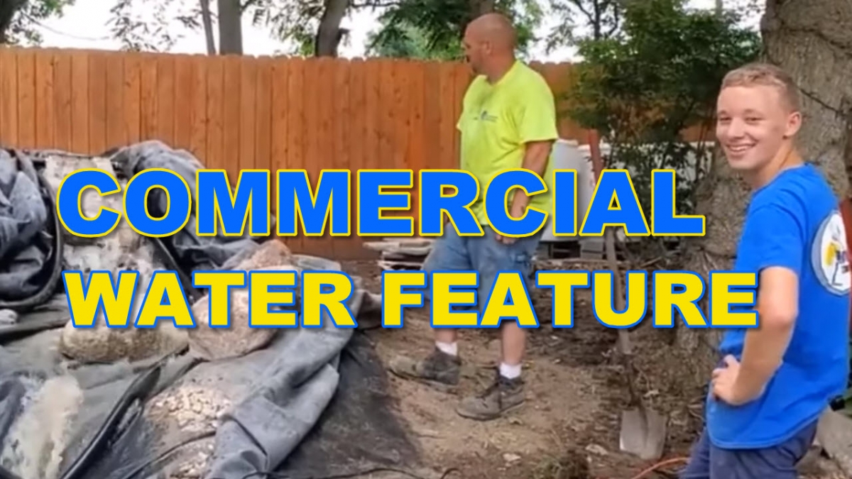 Commercial Water Feature - French Drain Systems | Curtain Drains ...