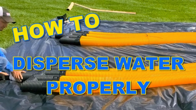How to Disperse Yard Water Properly - French Drain Systems | Curtain ...