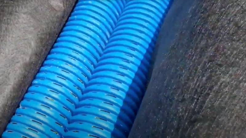 DIY French Drain Project Having The Right Materials Matter - French ...