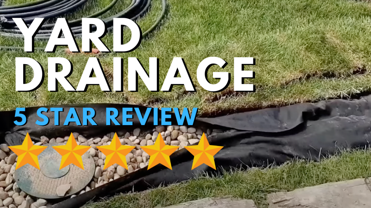 DIY French Drain Project Having The Right Materials Matter - French ...