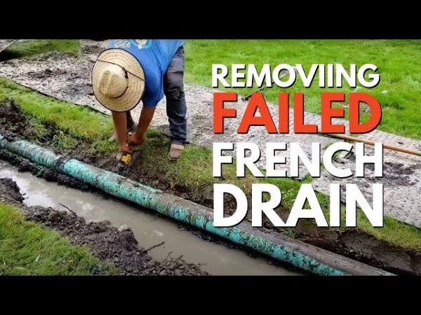pvc-french-drain-pipe-or-corrugated - French Drain Systems | Curtain ...