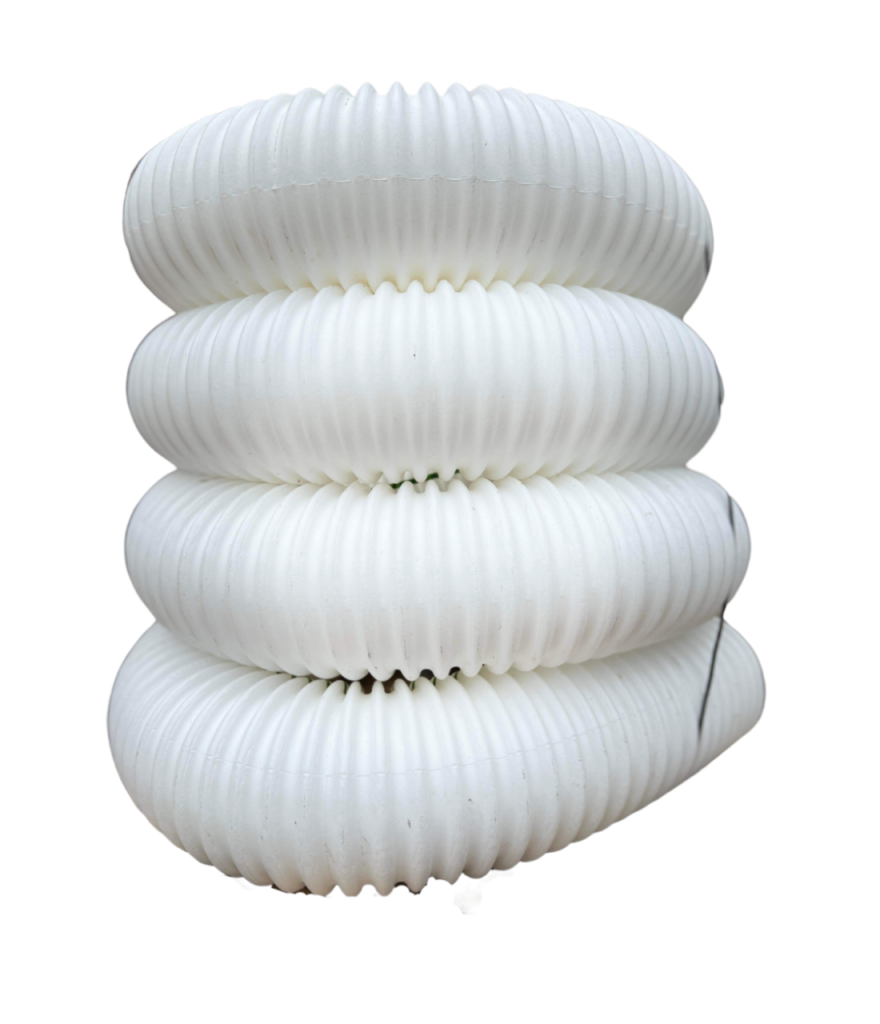 4 in. Perforated Pipe, High Octane 8-Slot 100 ft. Roll with Sock