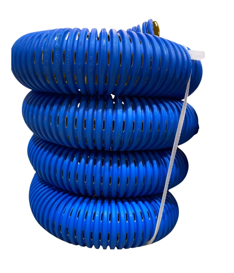 3 in. Corrugated Pipe Perforated 100 ft, High Octane® 4-Slot
