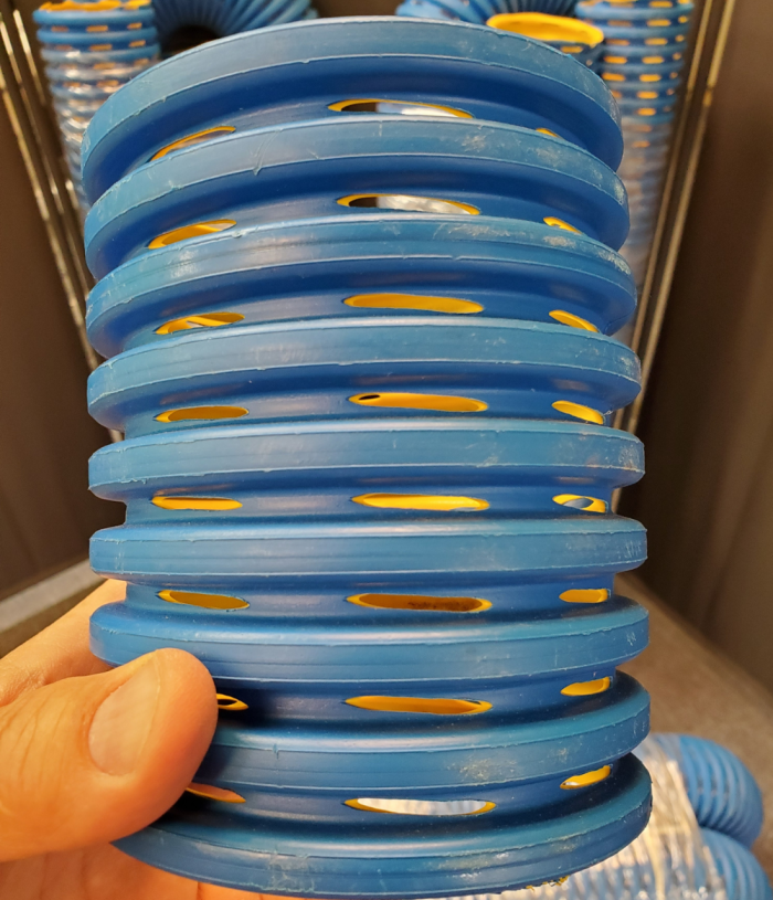 4 in. High Octane™ 8-Slot 100 ft. Roll - French Drain Systems | Curtain ...