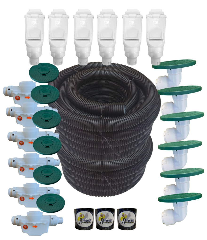 Pallet Kit for 3 in Downspout Installation