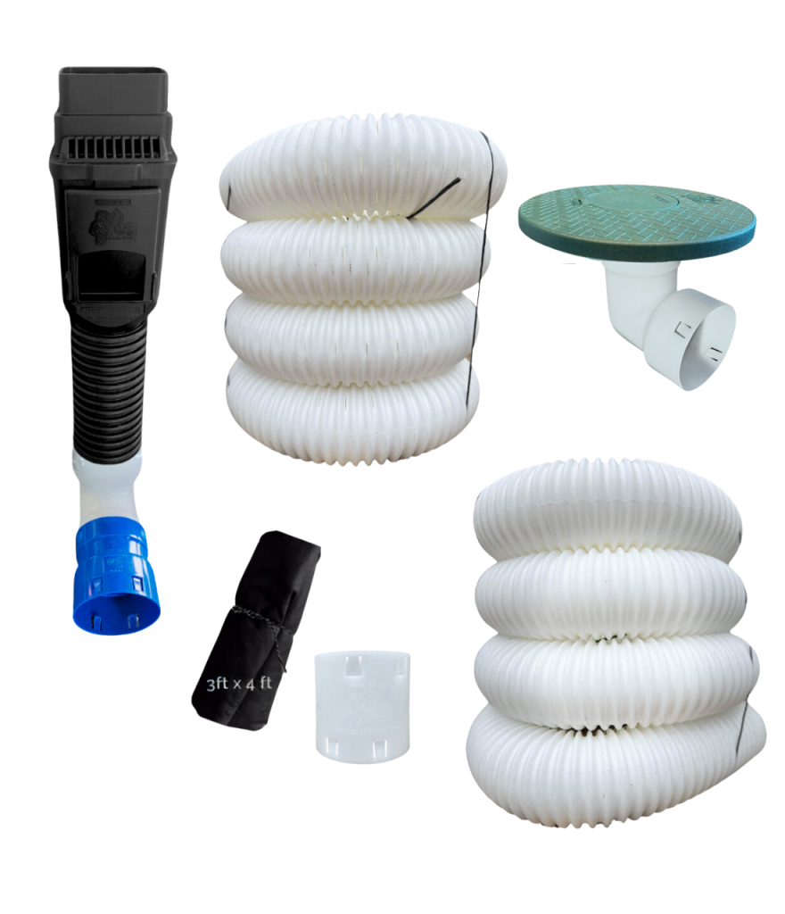 Downspout Cleanout and Leaf Filter Gutter Leaf Guard