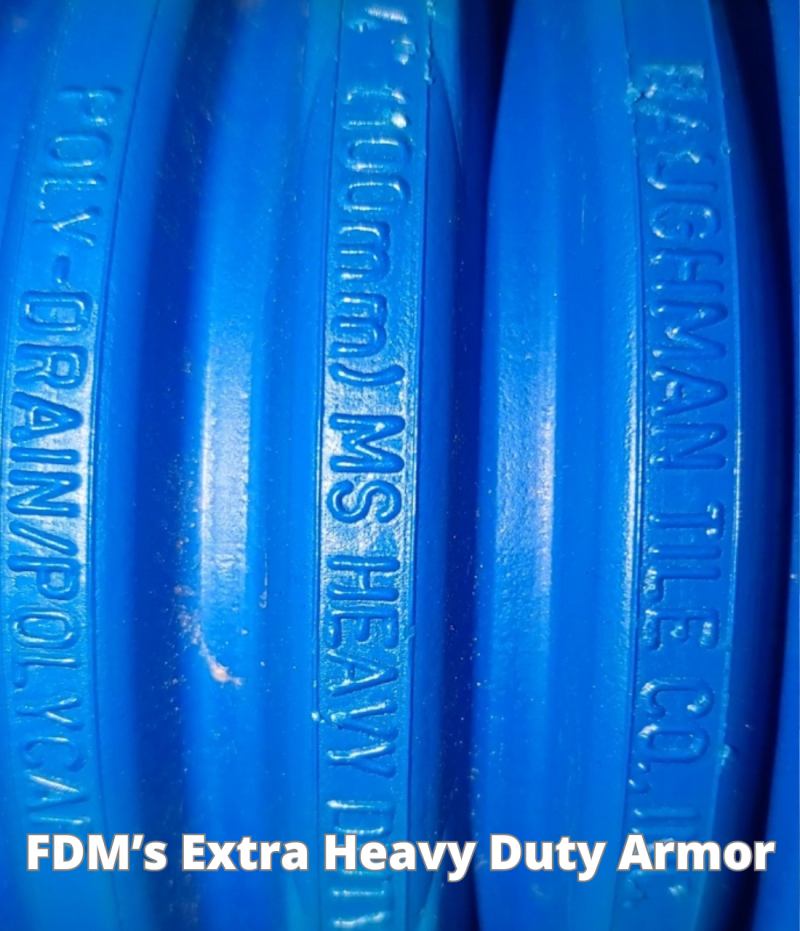 Downspout Pipe 4 in. x 100 ft. High Octane ARMOR Pipe