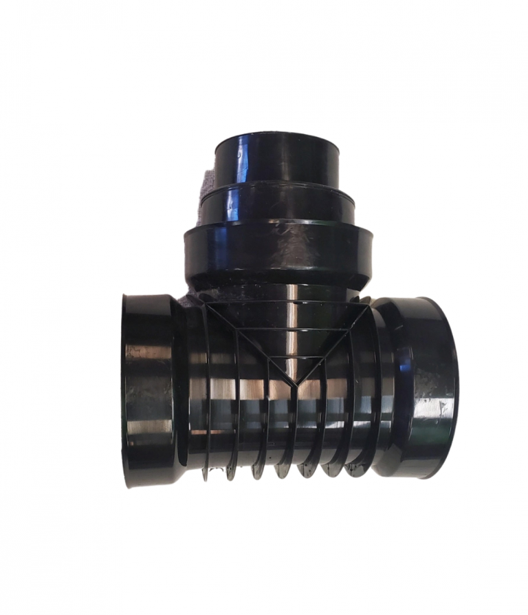 3 in. Wye Clean Out Assembly Combo for Downspouts