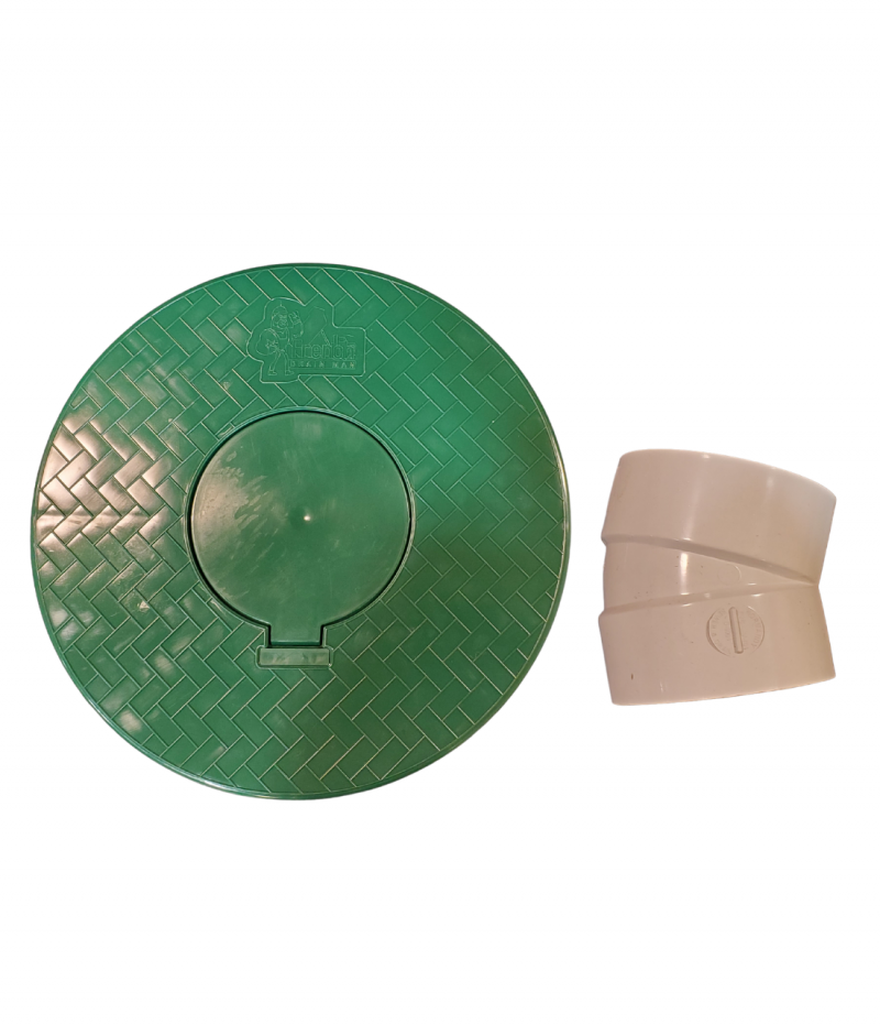 Pop-Up Emitter for 4 in PVC SDR, Turf Restrictor Plate