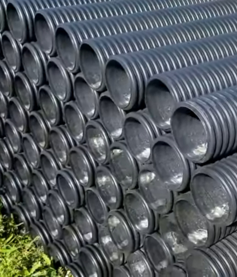 3 in. Corrugated Pipe Perforated 100 ft, High Octane® 4-Slot