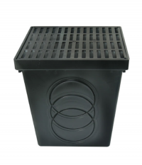 24 in. Super Heavy Duty Round Septic Distribution Box or Drain Basin