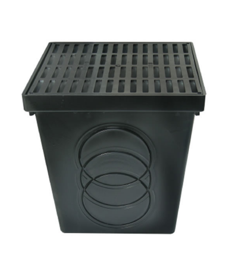 9x9 Square Catch Basin - French Drain Systems | Curtain Drains | Macomb ...