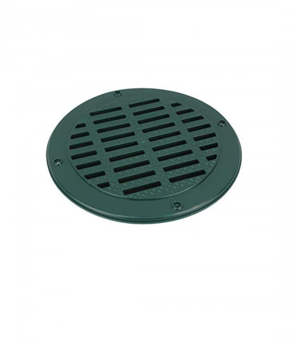 18 in. Heavy Duty Grate for Risers and Corrugated Pipe - French Drain ...