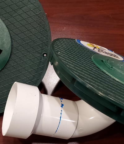 Turf Restrictor Plate for Pop Up Emitters | FDM Downspout Drainage