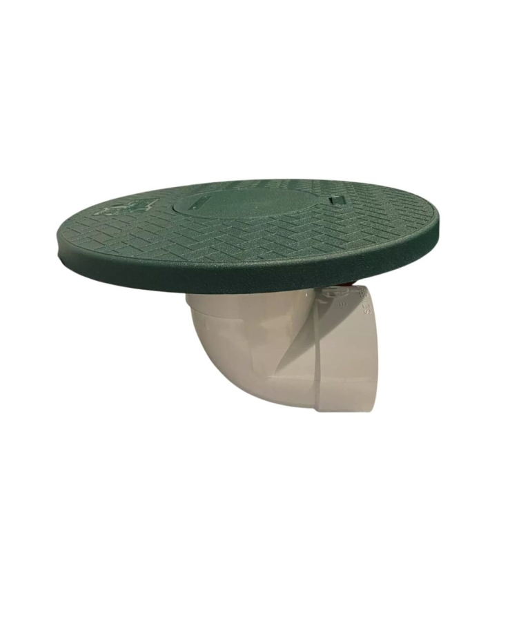 Pop-Up Emitter for 4 in PVC SDR, Turf Restrictor Plate