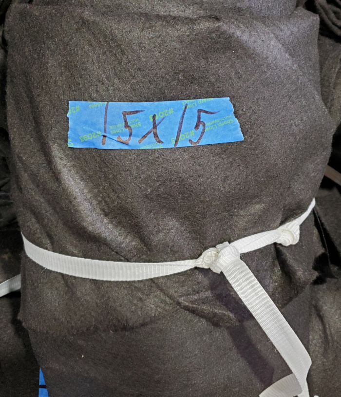 Non-woven Geotextile Fabric in 4 oz and 8 oz