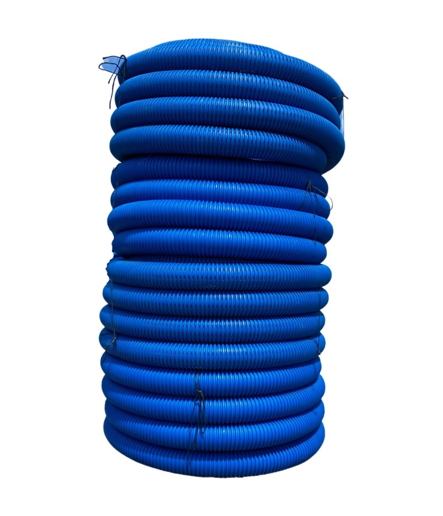 3 in. Corrugated Pipe Perforated 100 ft, High Octane® 4-Slot