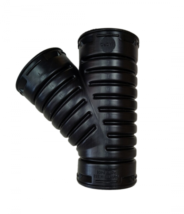 3 in. Wye Clean Out Assembly Combo for Downspouts