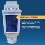 Downspout Cleanout and Leaf Filter Gutter Leaf Guard