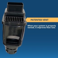 Downspout Cleanout and Leaf Filter Gutter Leaf Guard