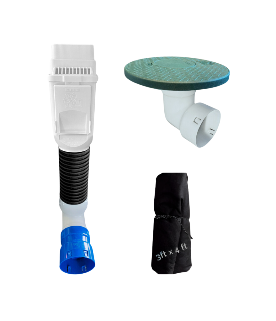 Kit to Upgrade Existing Downspout