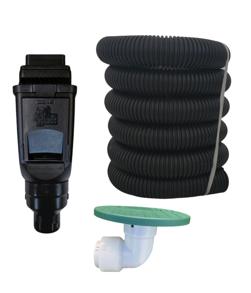 3 in. Buried Underground Downspout Kit for DIYers
