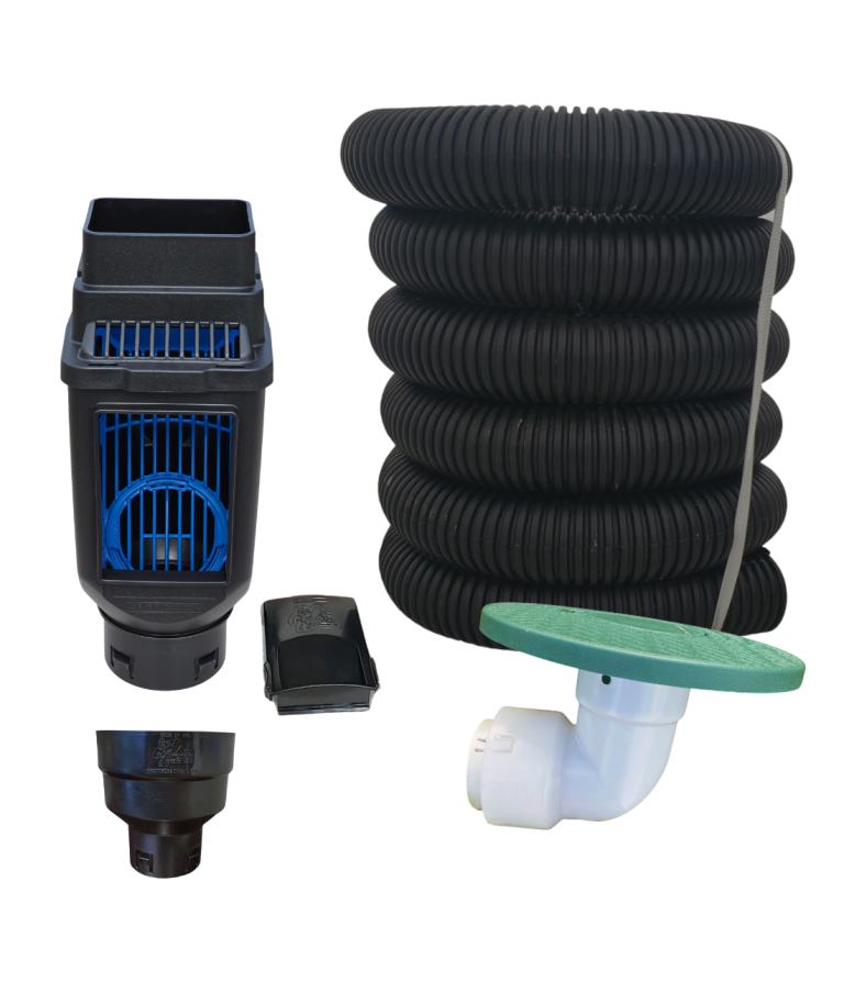 Downspout Cleanout and Leaf Filter Gutter Leaf Guard