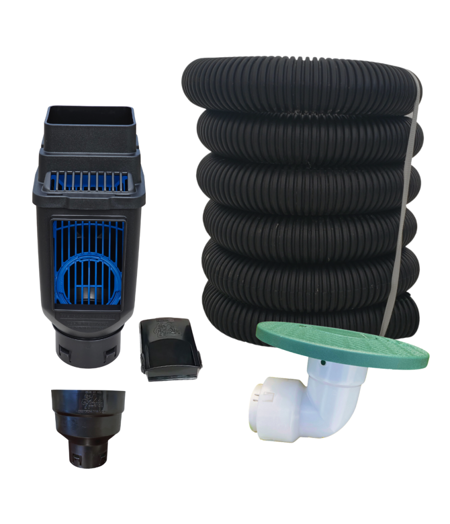 Downspout Cleanout and Leaf Filter Gutter Leaf Guard