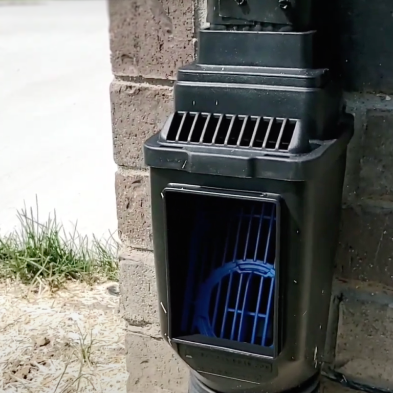 Downspout Cleanout and Leaf Filter Gutter Leaf Guard