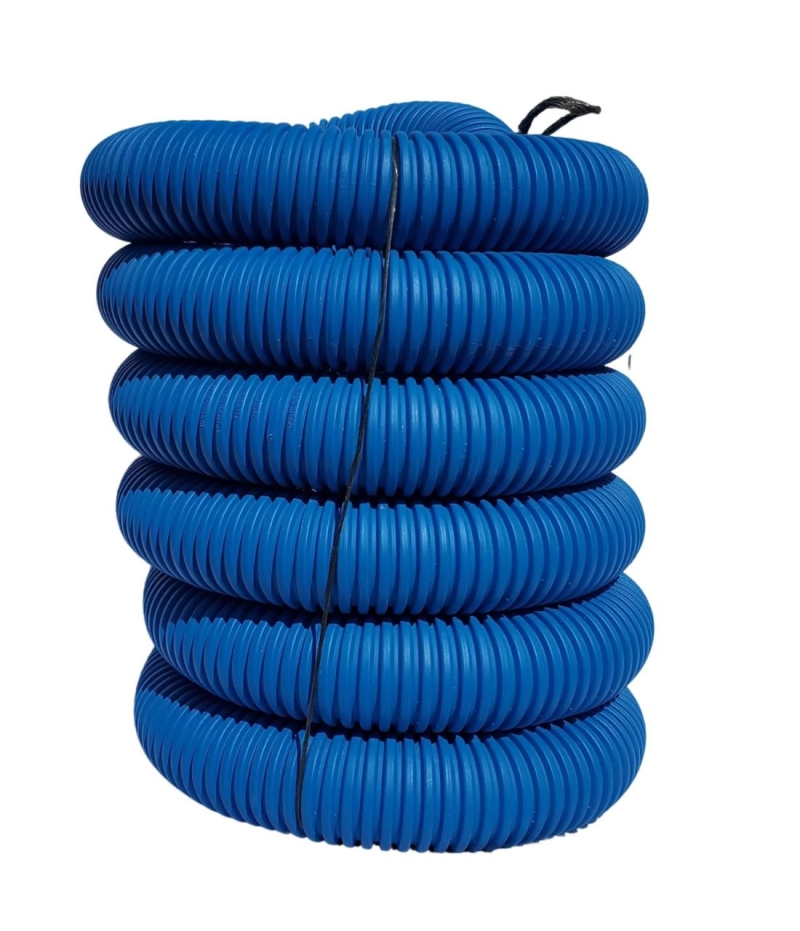 6 in. SOLID Premium Yellow Corrugated Drain Pipe In Store Pick Up Only ...