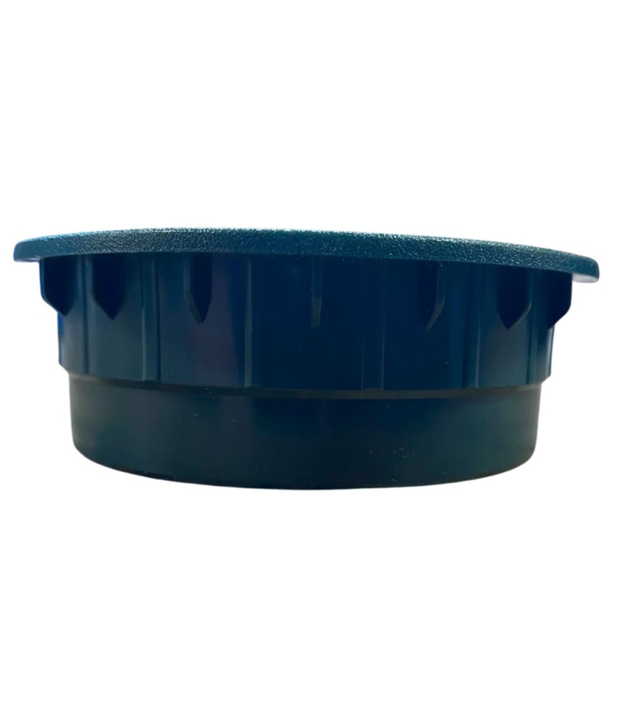 4" Solid Drain Plug for Cleanout, Corrugated Pipe, 100% HDPE