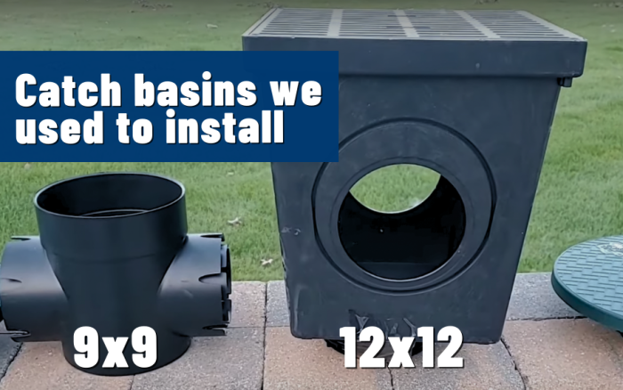 12-and-9inch-gutter-catch-basin (1) - French Drain Systems | Curtain ...