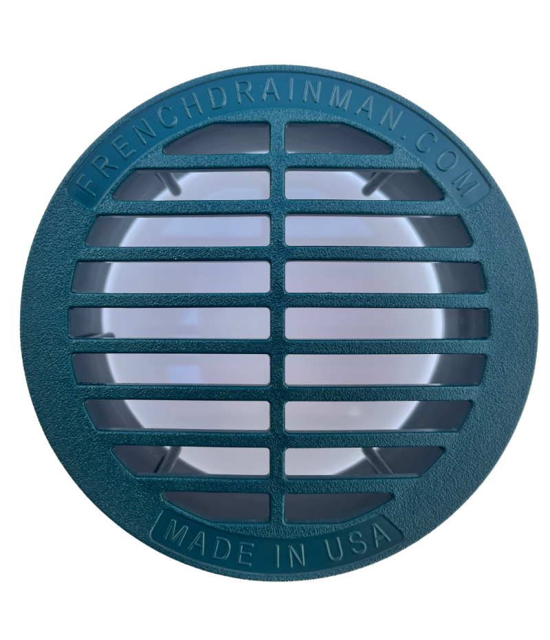 4" Solid Drain Plug for Cleanout, Corrugated Pipe, 100% HDPE