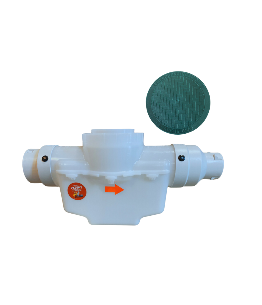 FDM's 4 in. Catch Basin, Connects to SCH 40 PVC