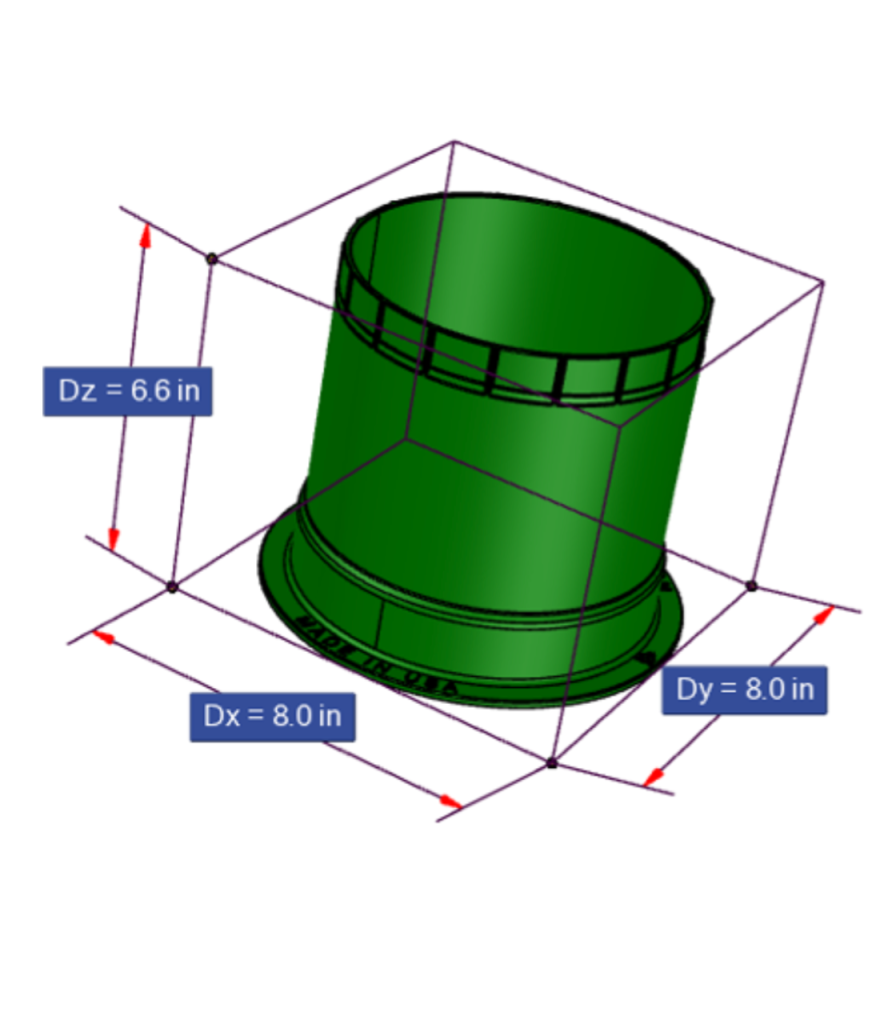6 in. Catch Basin Riser - Adds 5 in. Height