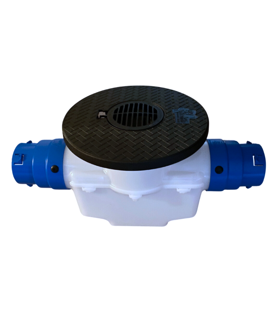 FDM's 4 in. Catch Basin, Connects to 4 in Corrugated Pipe