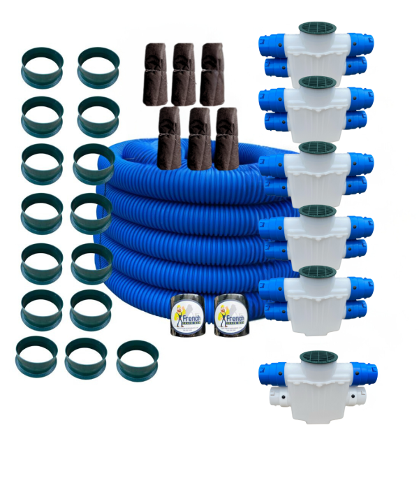 3 in. Buried Underground Downspout Kit for DIYers