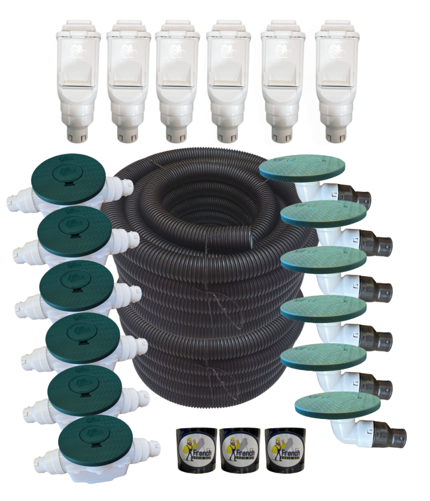 Pallet Kit for 3 in Downspout Installation