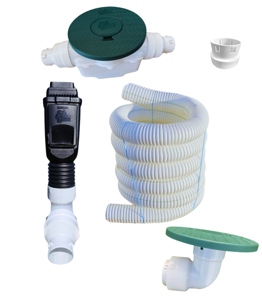 3 in. Buried Underground Downspout Premium PRO Kit