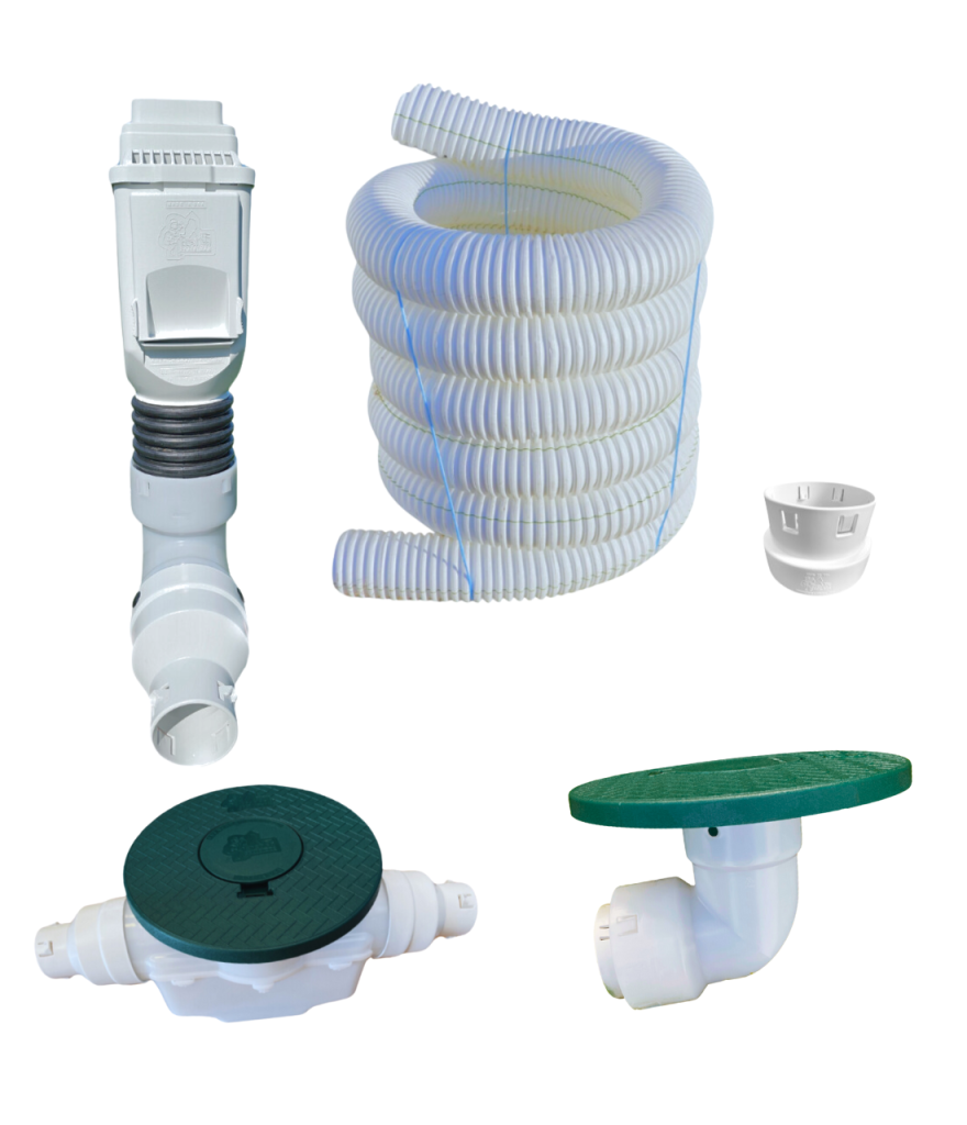 3 in. Buried Underground Downspout Premium PRO Kit