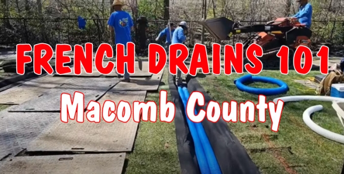 French Drains 101: What Every Macomb County Homeowner Should Know ...