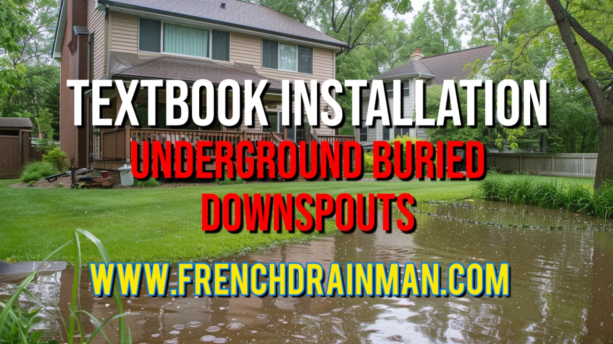 DIY Underground Downspouts 5 Critical Tips from Contractor
