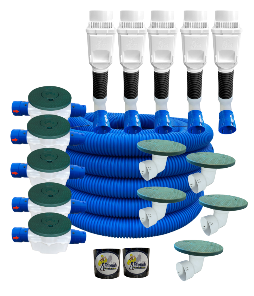 Pallet Kit for 4 in Downspout Installation