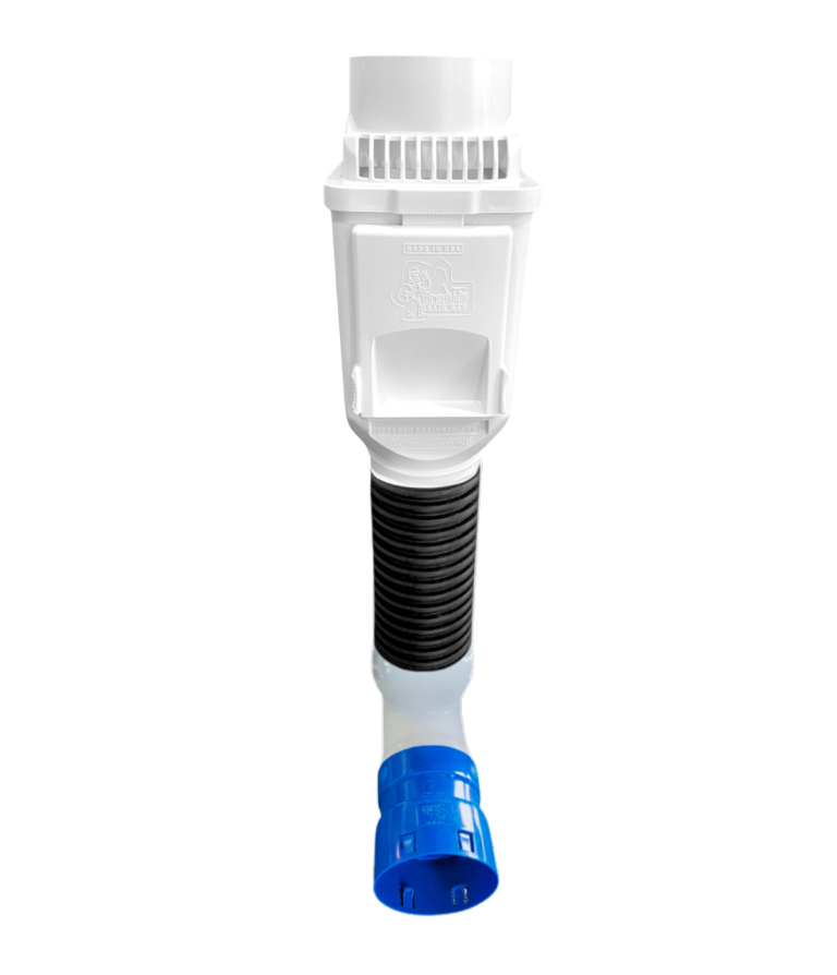 Downspout Leaf Filter and Clean Out Kit