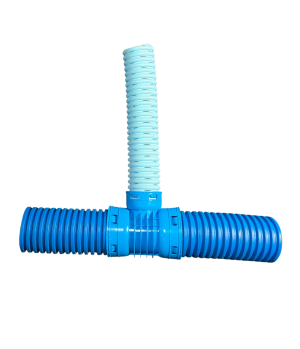 4 in. x 3 in. Single Wall Corrugated Tee Extra Heavy Duty