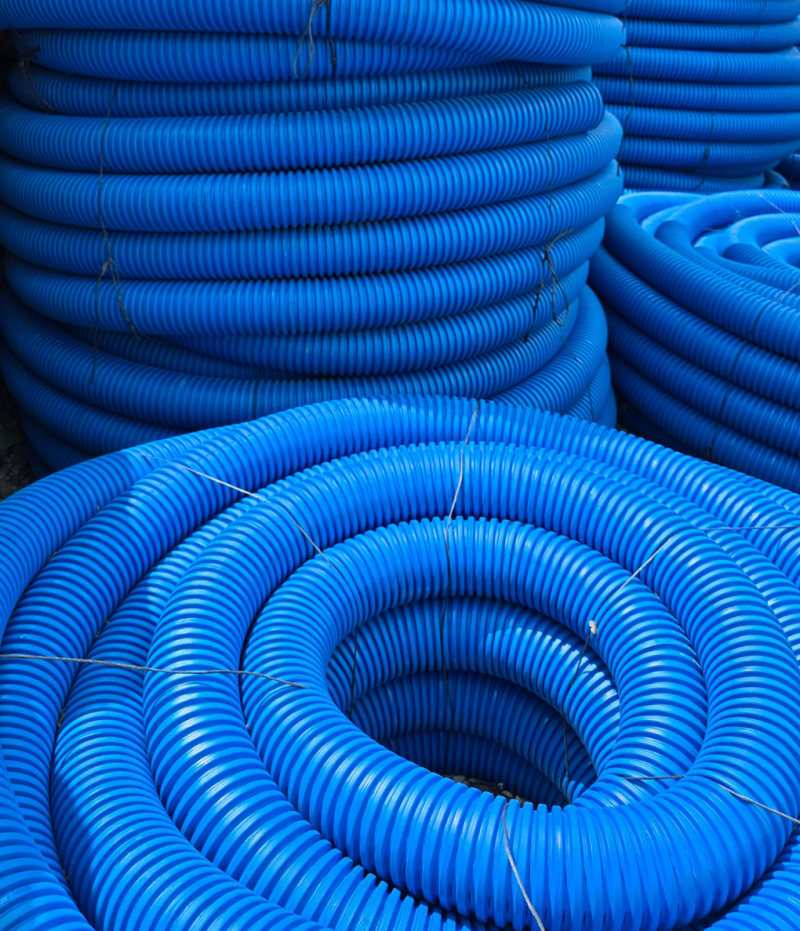 3 in. Corrugated Pipe Perforated 100 ft, High Octane® 4-Slot
