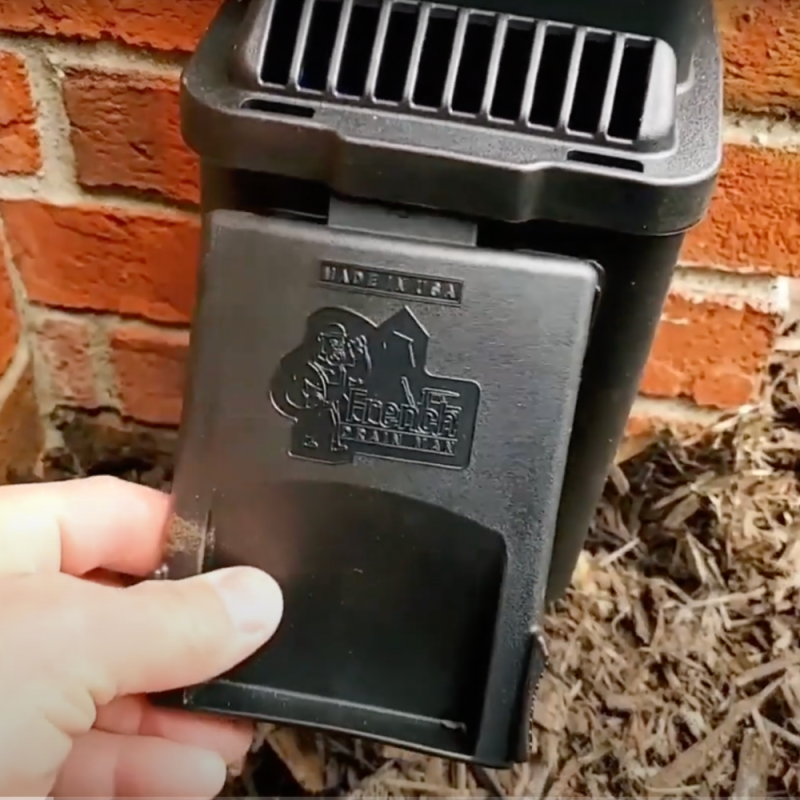 Downspout Cleanout and Leaf Filter Gutter Leaf Guard
