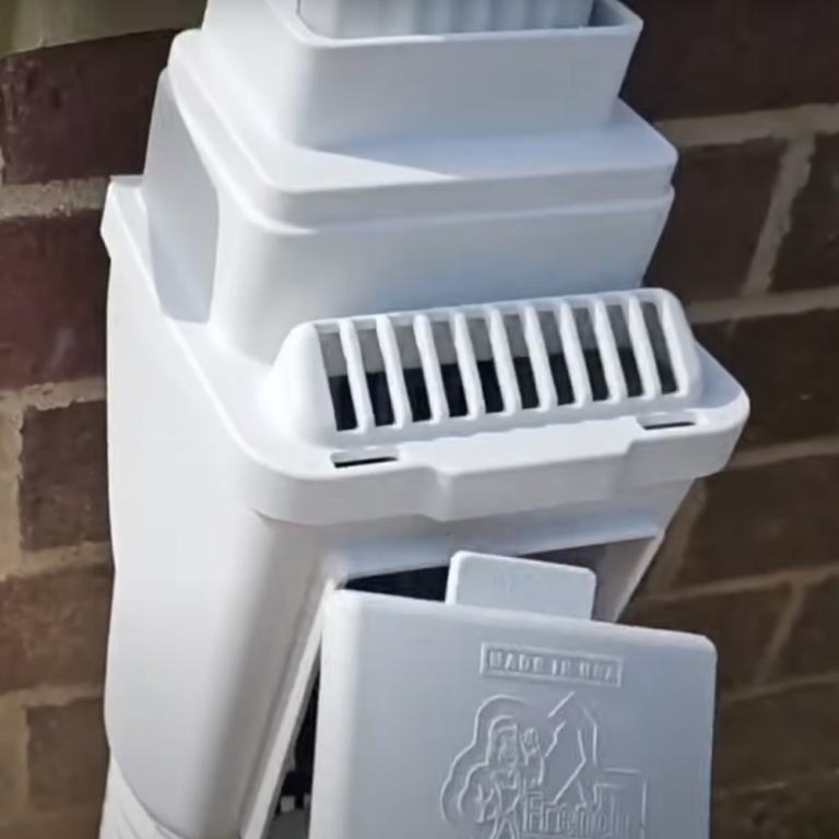 Downspout Cleanout and Leaf Filter Gutter Leaf Guard