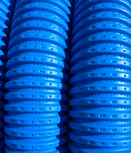 3 in. Corrugated Pipe Perforated 100 ft, High Octane® 4-Slot